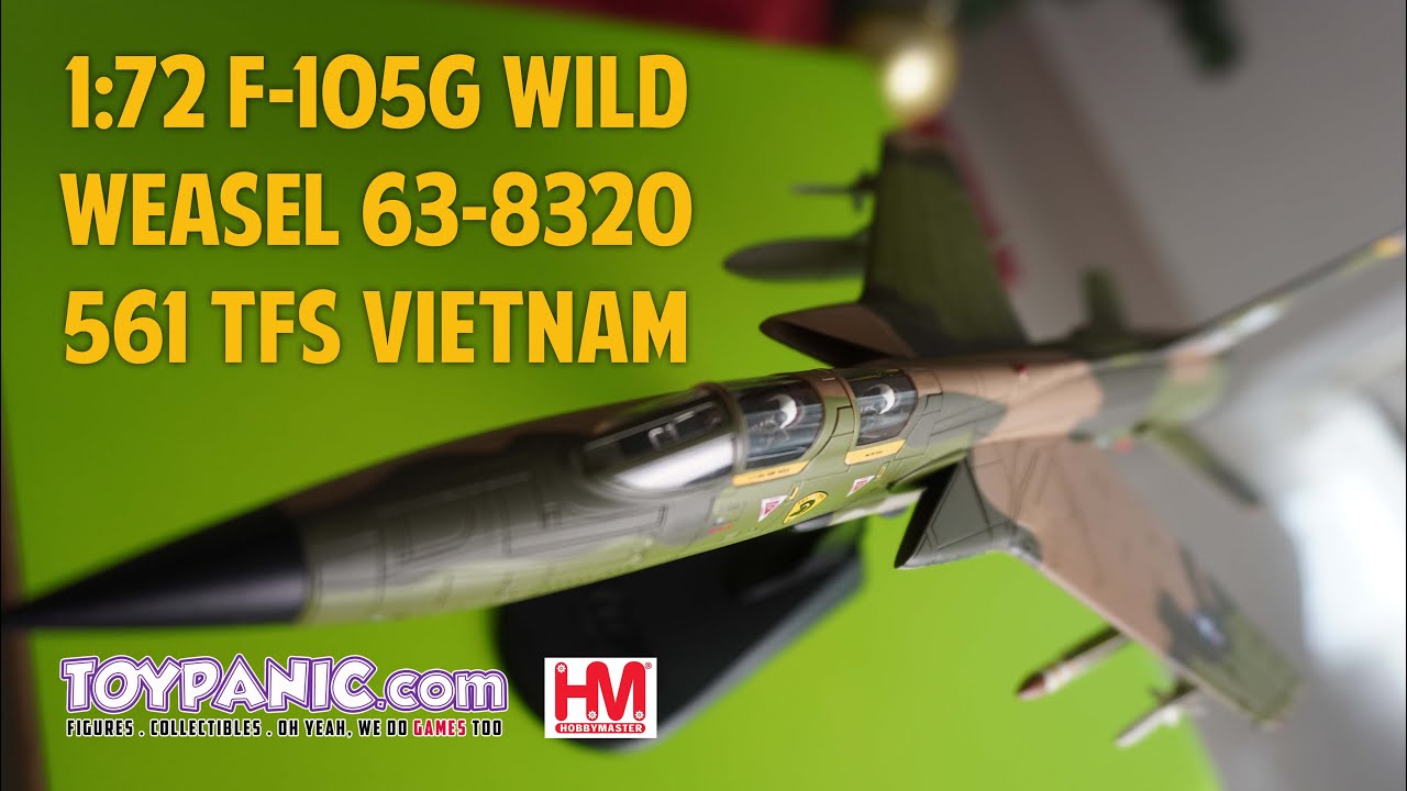 1/72 F-105G Wild Weasel 63-8320 561 TFS Vietnam War (HA2550 ) from ...