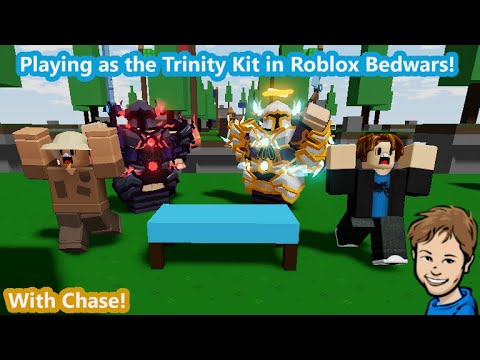 I tested out the Roblox Bedwars Trinity Kit... (With Chase) - YouTube
