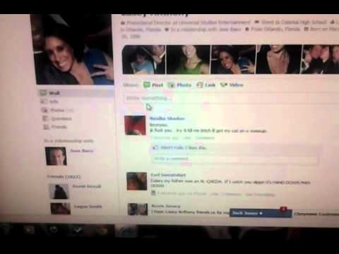 Casey Anthony Facebook Page - YouTube