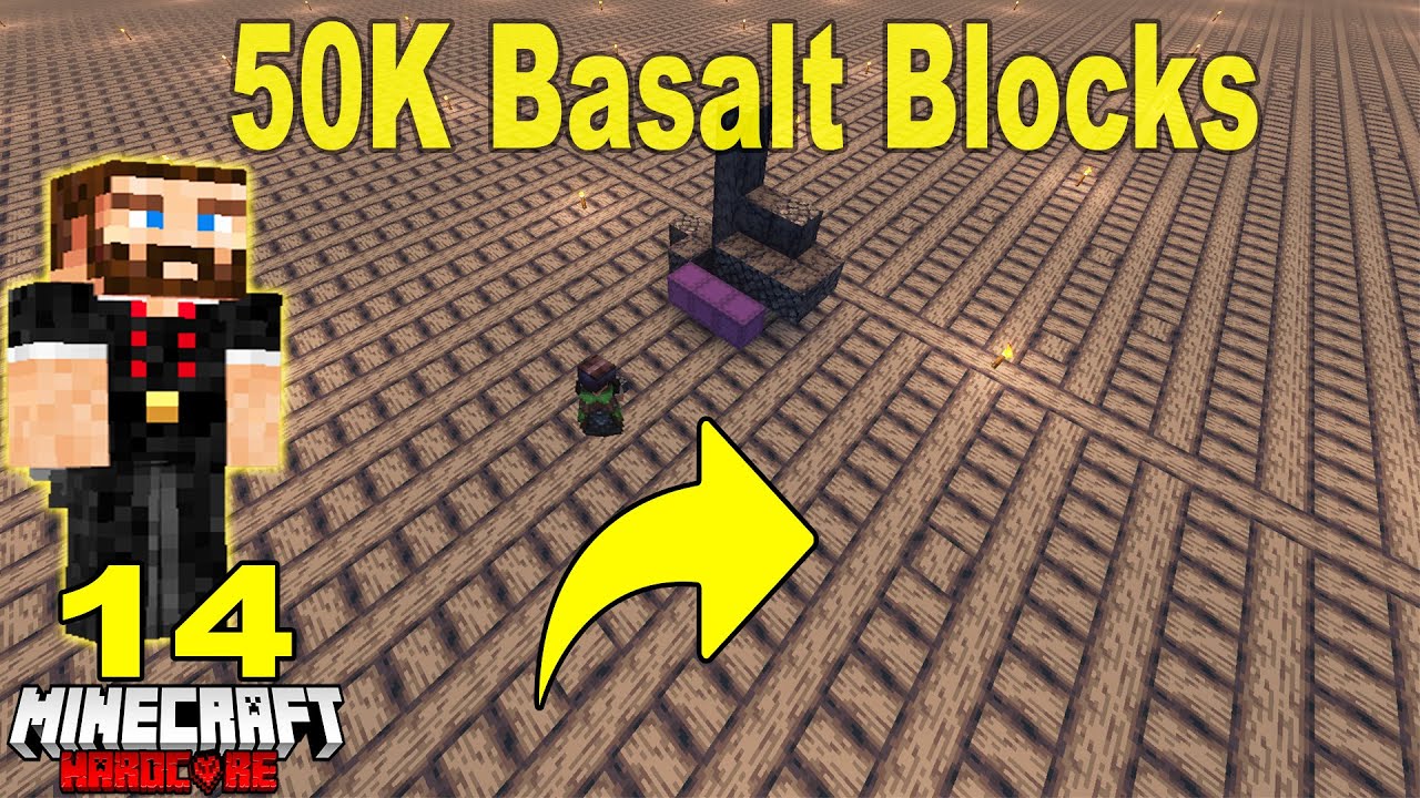 I Mined 50000 Basalt Blocks In Hardcore Minecraft 1.20 | Ep. 14 - YouTube