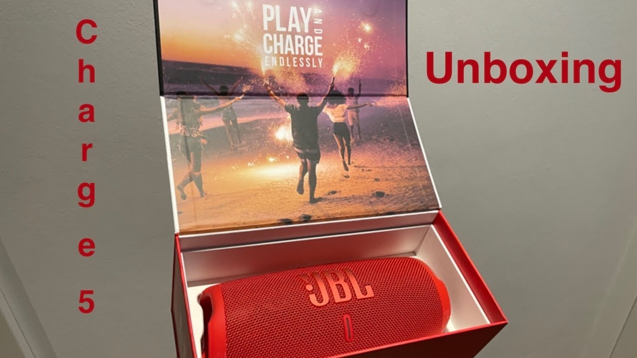 JBL Charge 5 Unboxing: Groß. Schön. Kraftvoll. - YouTube