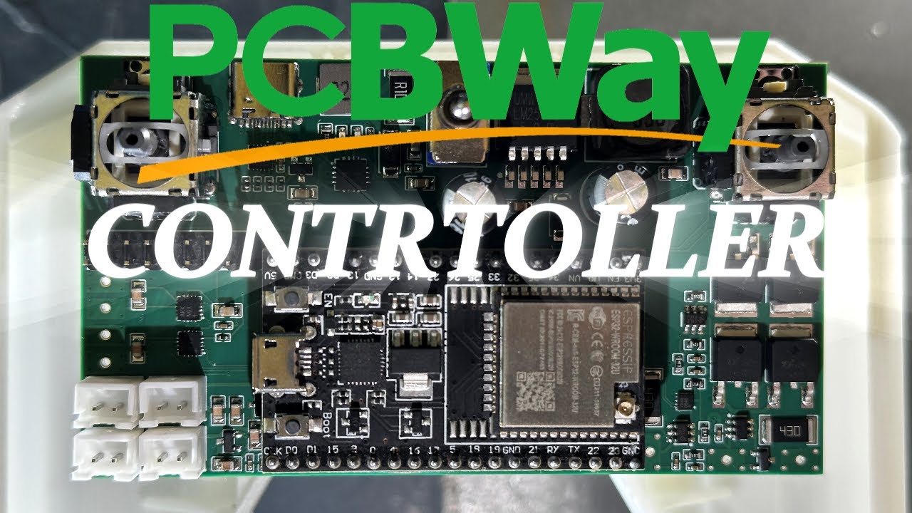 New PCBs from PCBWay and showing first controller design - YouTube