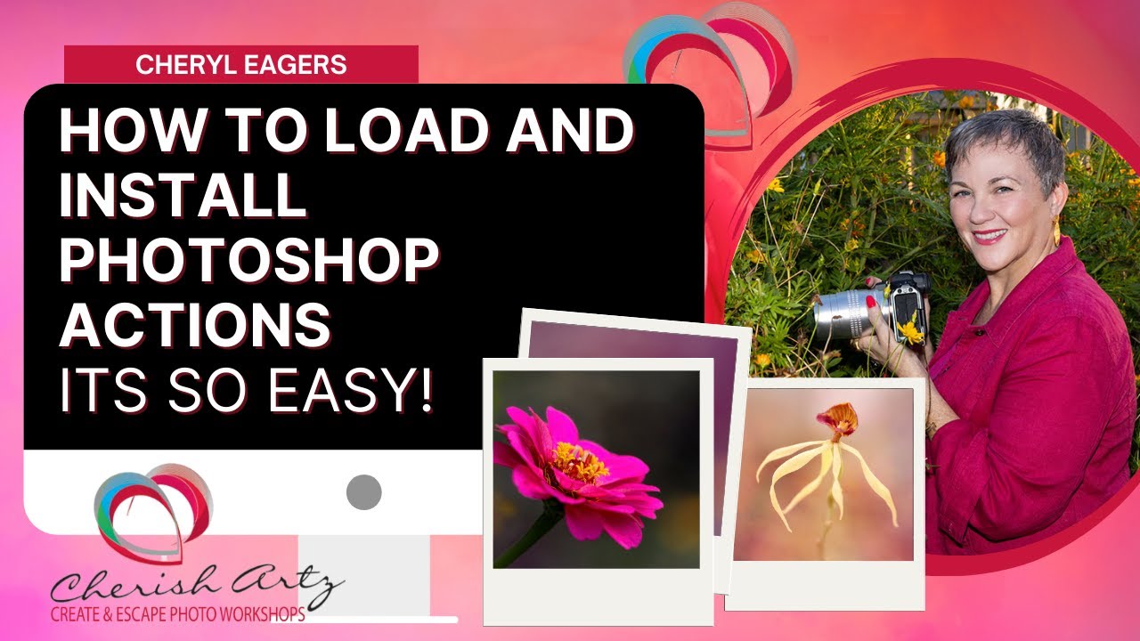 HOW TO LOAD PHOTOSHOP SHOP ACTIONS.. ITS SO EASY! - YouTube