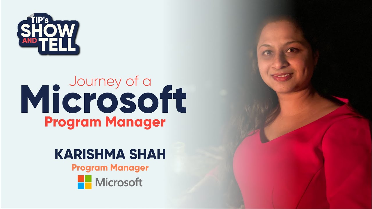 Journey of a Microsoft Program Manager | Product Manager Resume Tips ...