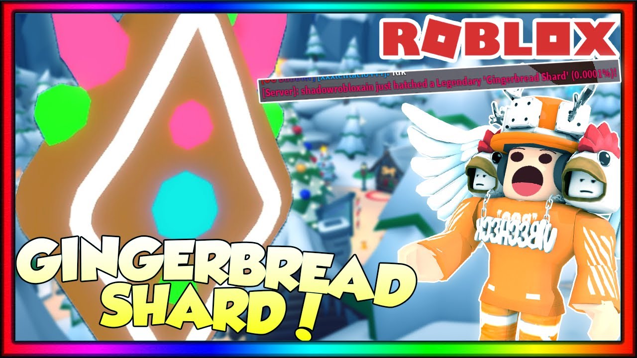 I HATCHED A SECRET GINGERBREAD SHARD!! - Roblox Bubble Gum Simulator ...