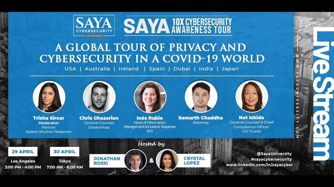 A Global Tour of Privacy & Cybersecurity in a Covid-19 World - YouTube