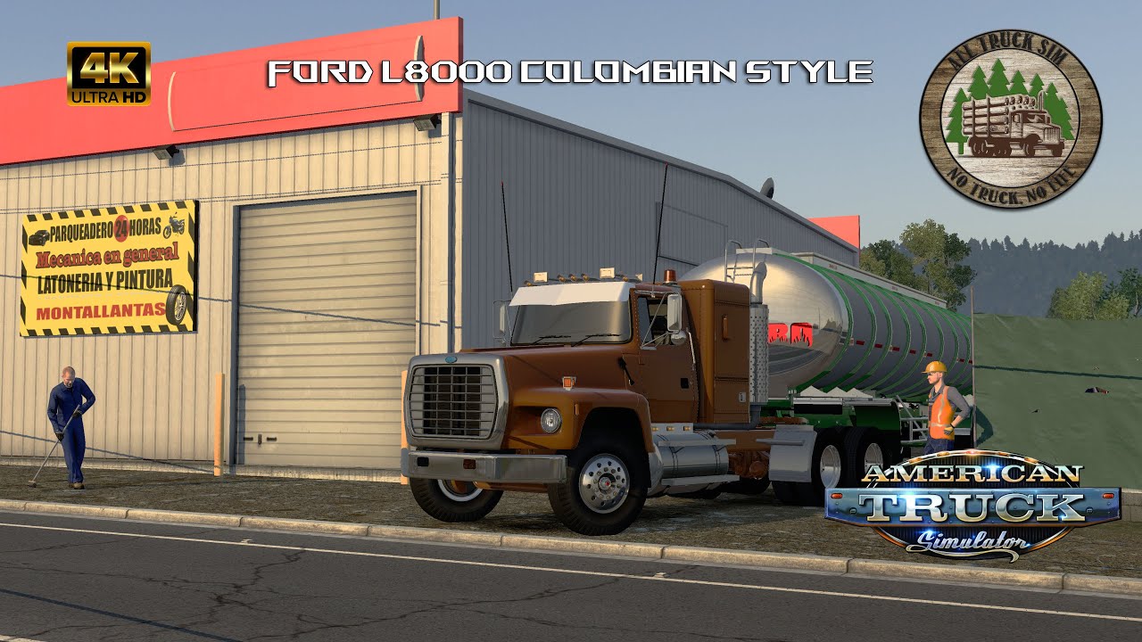 || FORD L8000 COLOMBIAN STYLE, BOLOMBOLO COLOMBIA!!! || American Truck ...