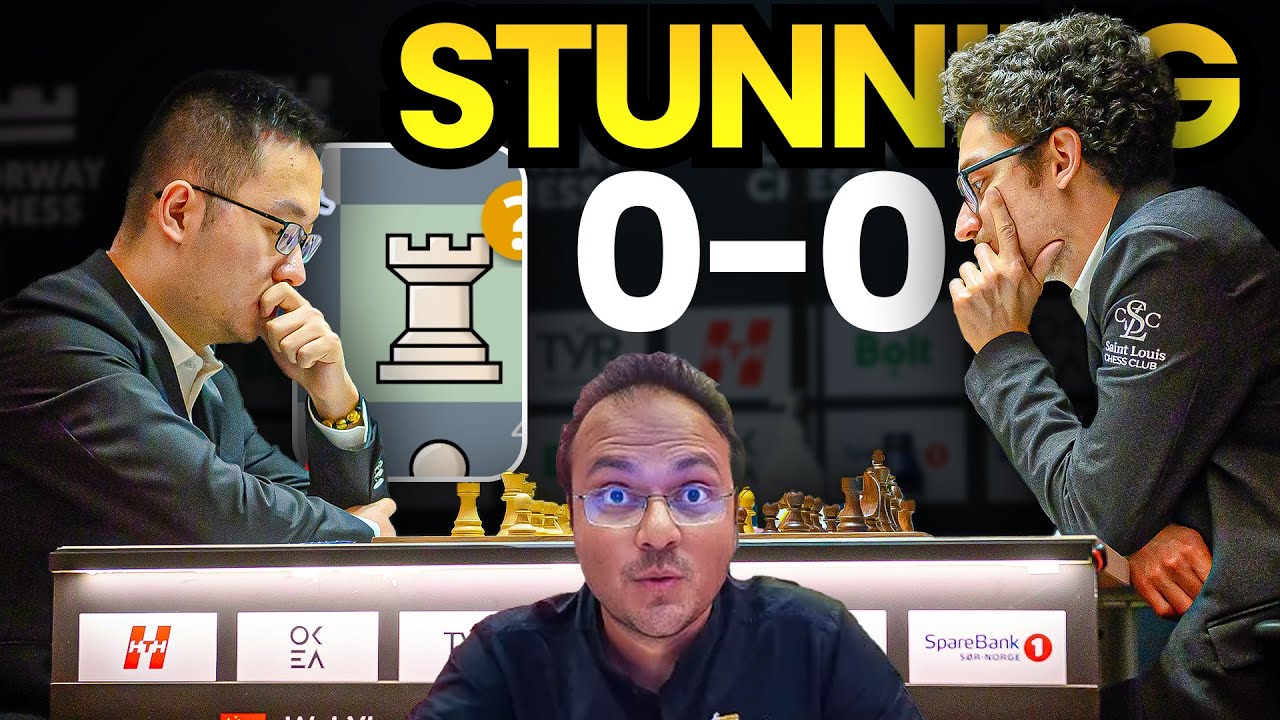Fabiano Caruana's stunning 0-0 move! | Wei Yi vs Fabi | Norway Chess ...