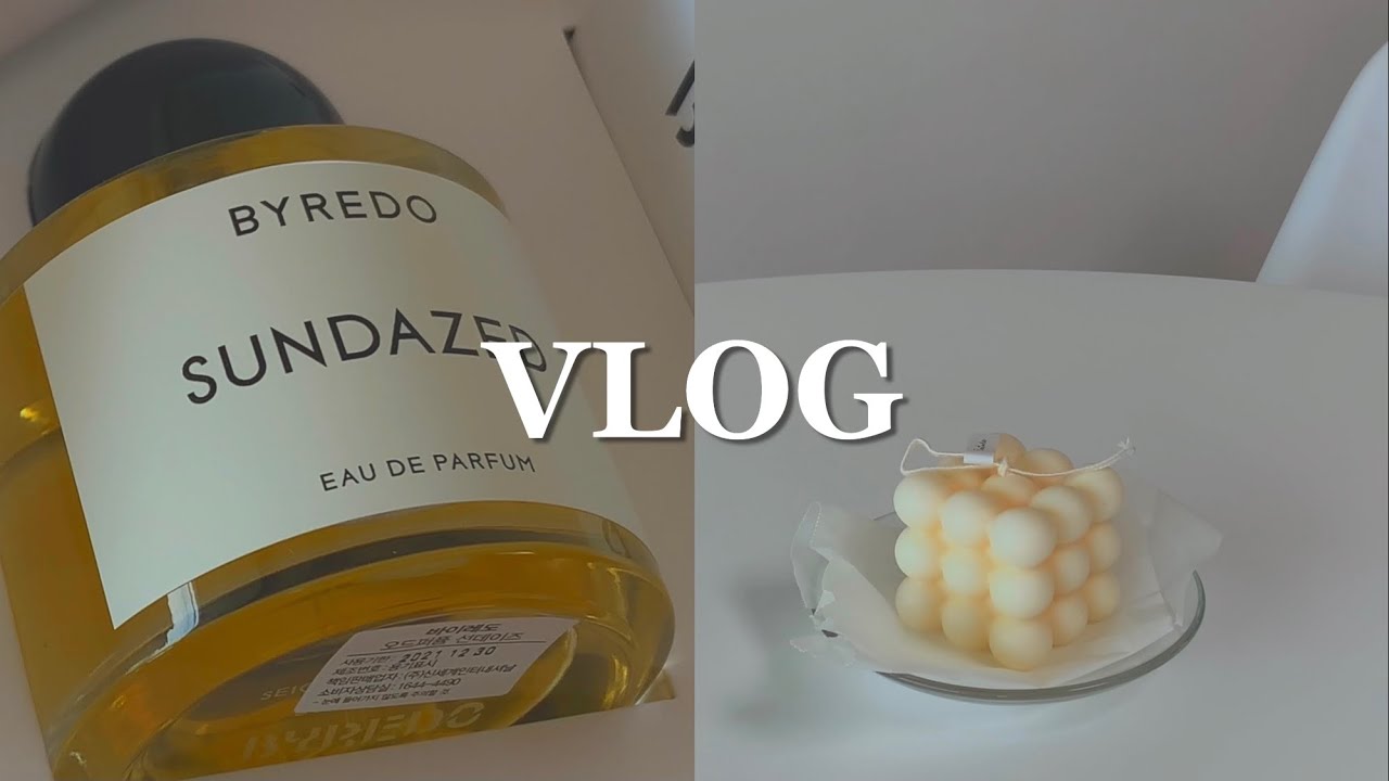 (sub) Vlog 자취 로망 가구 언박싱, 첫 바이레도 향수 구입, 싸강 몰아서 보는 대학생의 찐 일상 | dayji 데이지 ...