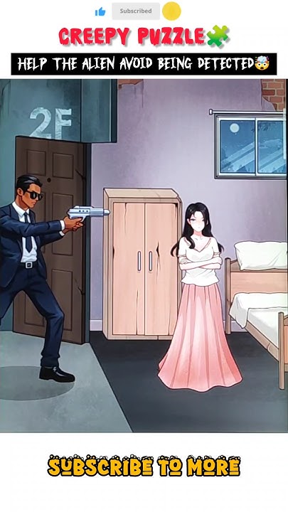 Help the Alien Avoid Being Detected 🤯 | Creepy puzzle 🧩 Gameplay # ...