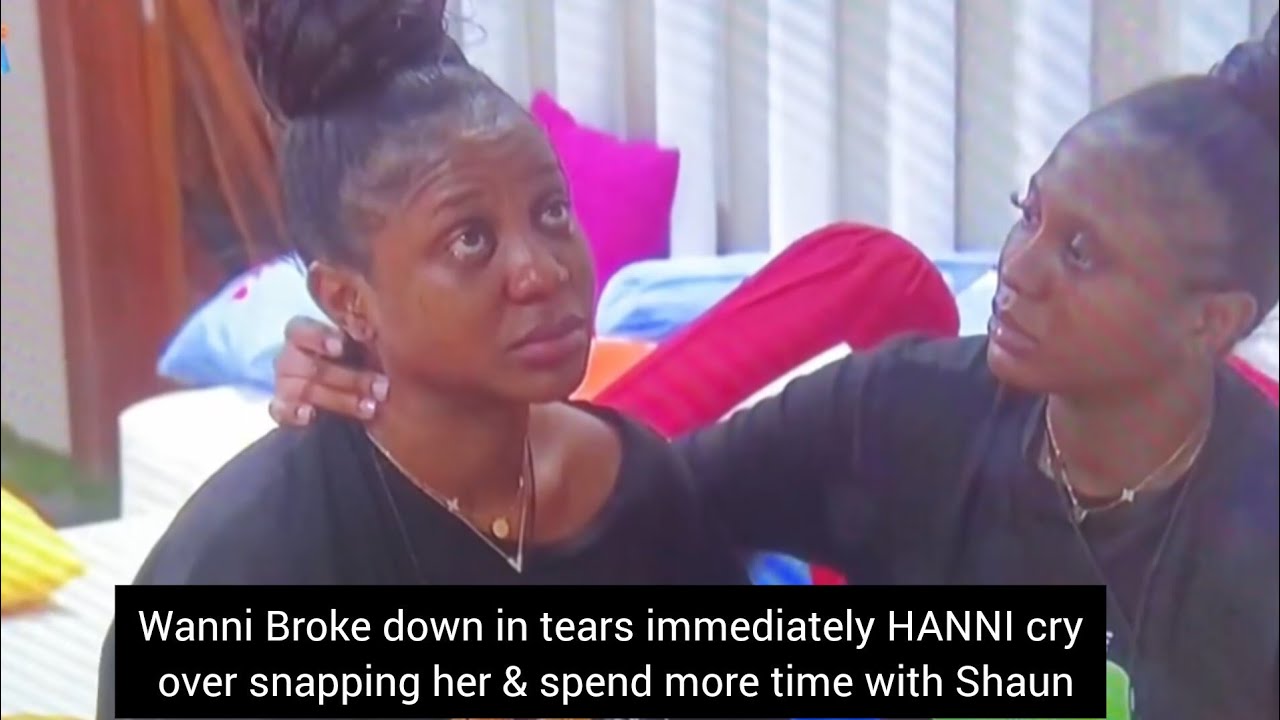 HANNI & WANNI BROKE DOWN IN TEARS / WANNI IMMEDIATELY CRY ALONG SIDE ...