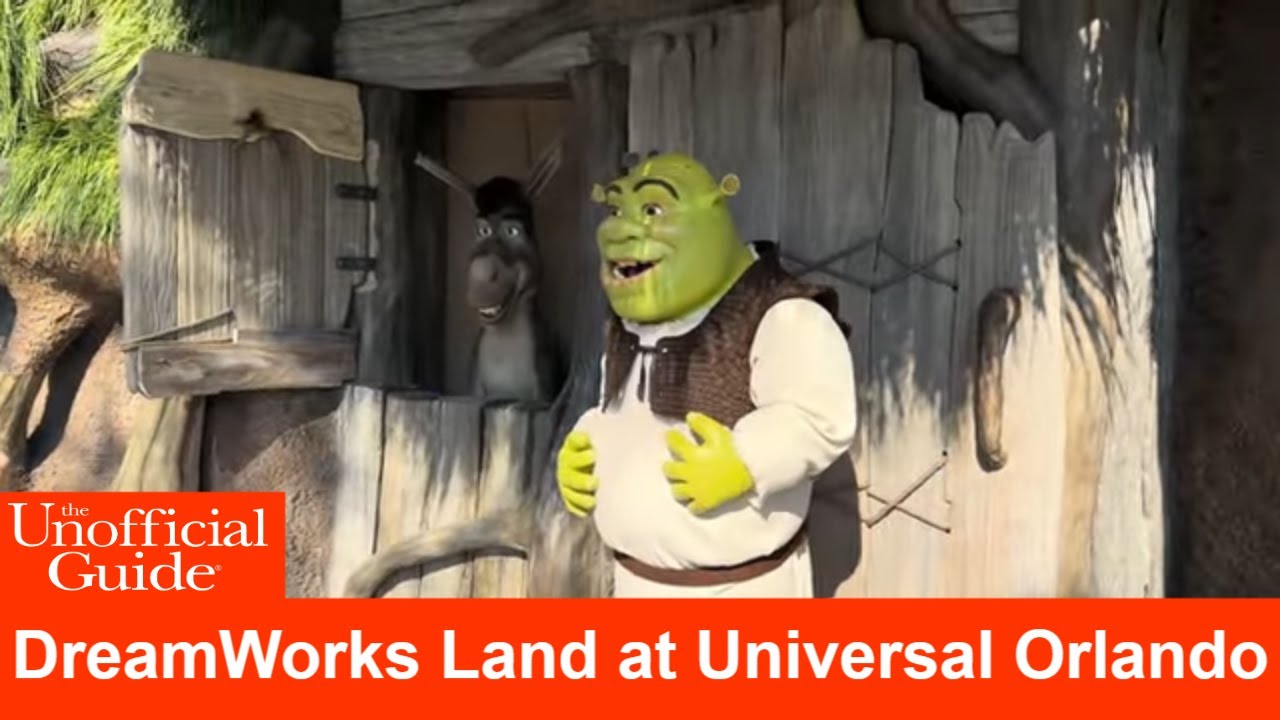 DreamWorks Land at Universal Studios Florida 4K Tour - YouTube