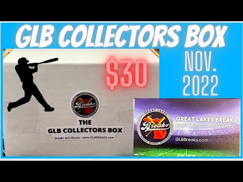 The GLB Collectors Box ** A Baseball Card Subscription Box Nov. 2022 ...
