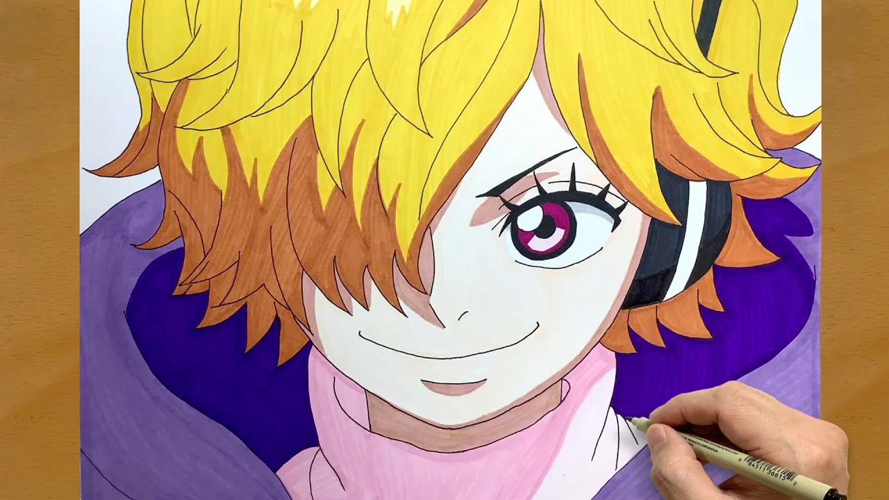 How to Draw Lilith Vegapunk from onepiece | step by step | onepiece ...