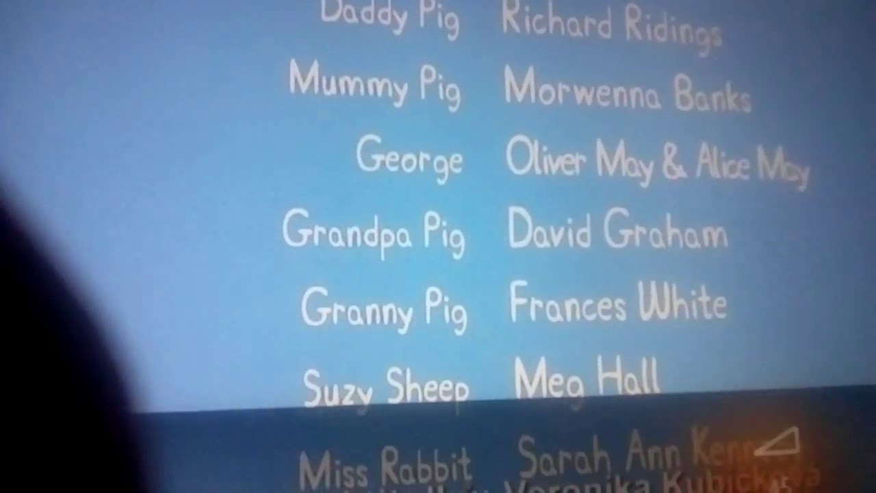 Peppa Pig end credits v1 2011 - YouTube