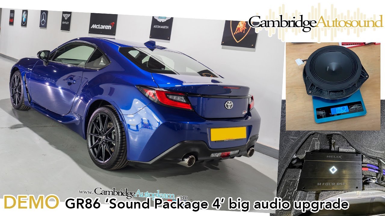Toyota GR86 audio upgrade part 2 - Audiotec Fisher Helix, Audison - YouTube