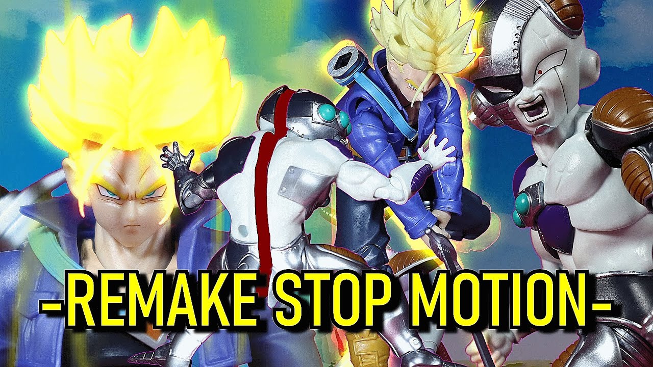 Trunks corta a Mecha Freezer en 2 😱 | STOP MOTION REMAKE | Dragon Ball ...