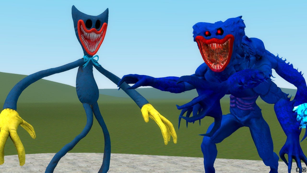 NEW HUGGY WUGGY FORM CURSED POPPY PLAYTIME CHAPTER 3 in Garry's Mod ...