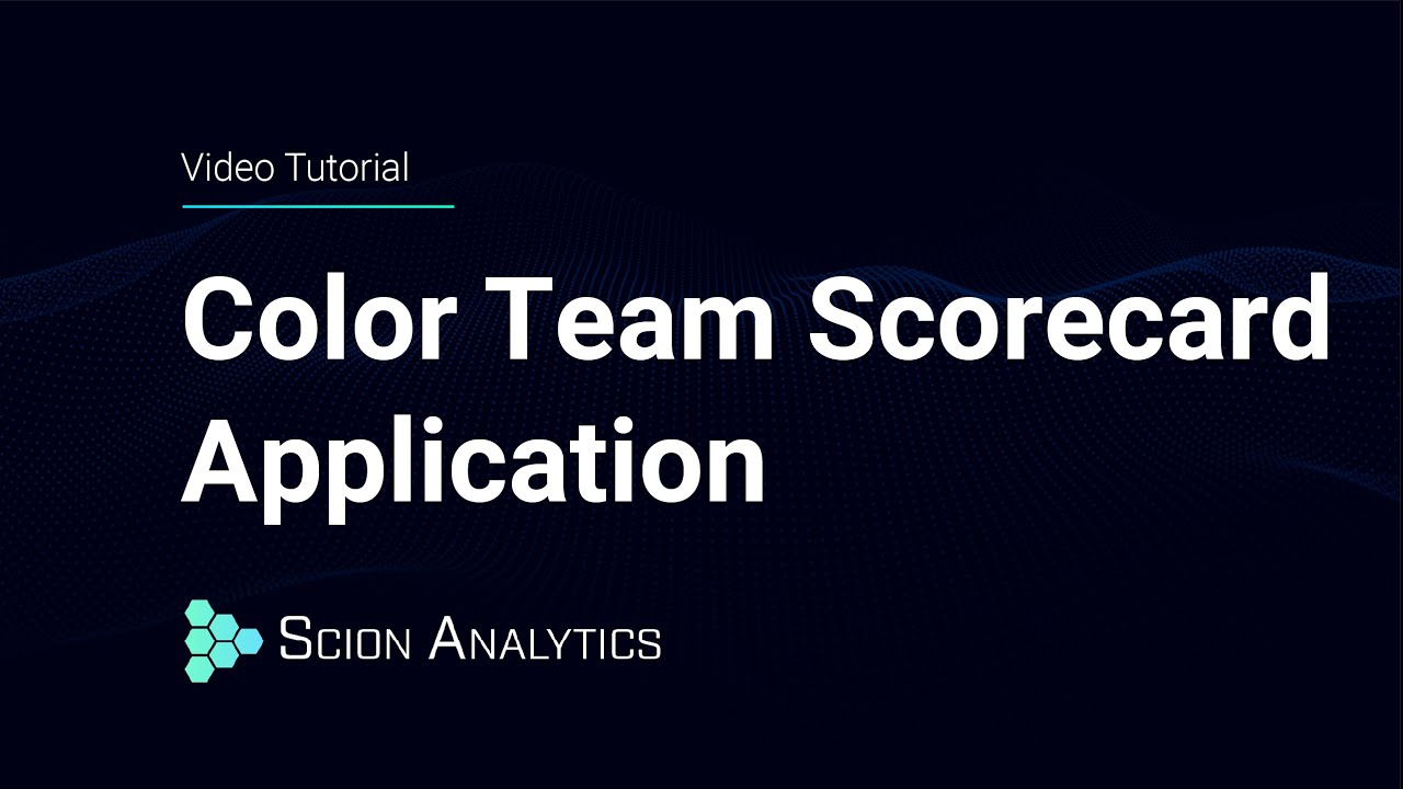 CAP Tutorials 101: Color Team Review - YouTube