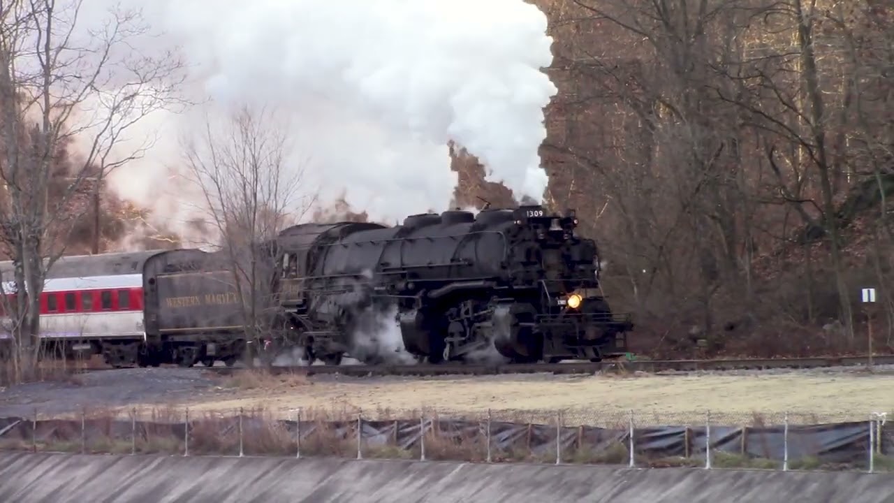 Western Maryland 1309: New 3 CHIME Whistle on Polar Express ...