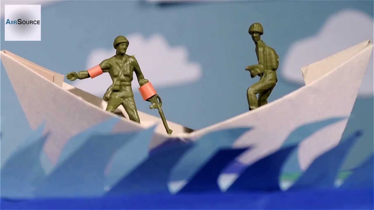 Toy Soldiers PSA: The Value of a Flotation Device When on a Boat - YouTube