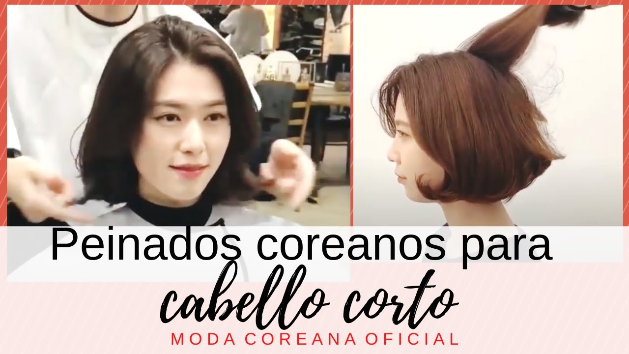 Peinados coreanos para cabello corto con o sin flequillo | BELLEZA Y ...