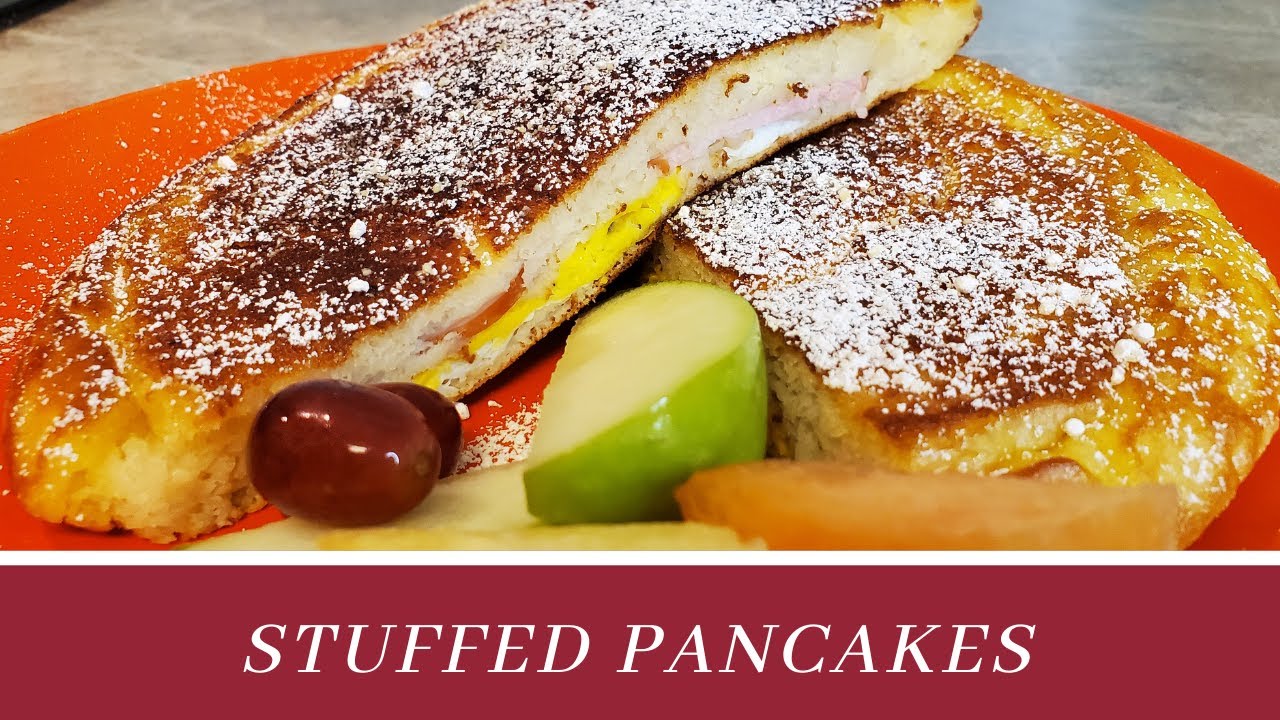How to Make Stuffed Pancakes - YouTube