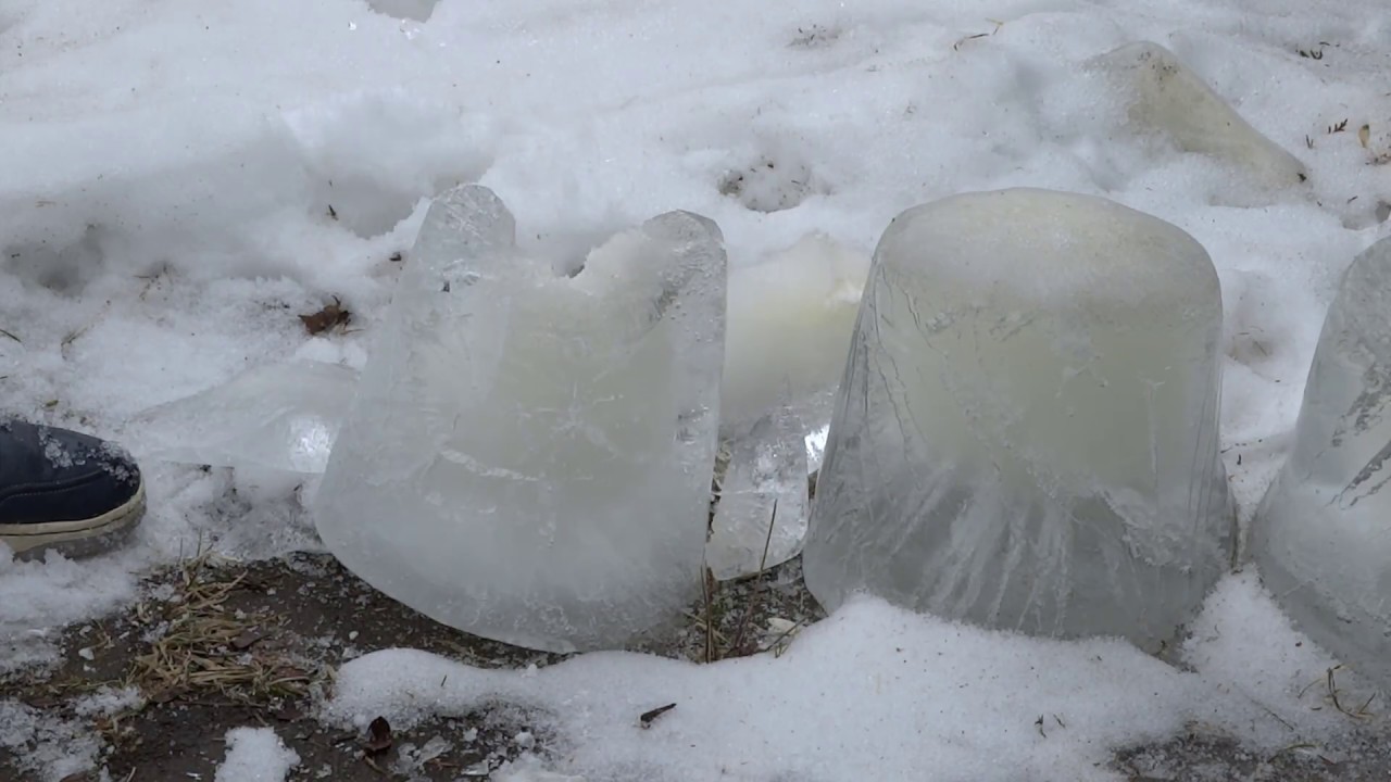 Ice Slow Motion - YouTube