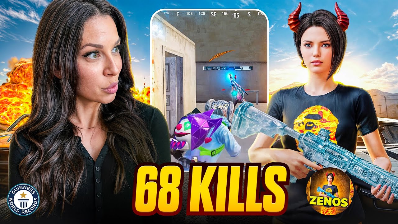 NEW World Record 68 Solo Kills | Zenos PUBG - YouTube