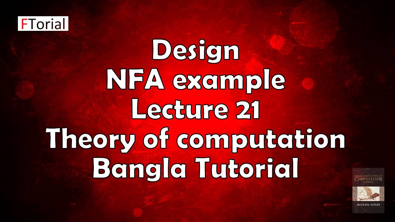Design Nfa Example Lecture 21 Theory Of Computation Bangla Tutorial Youtube
