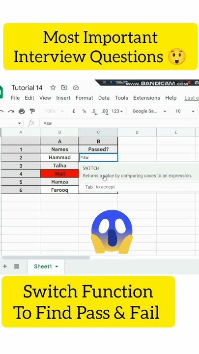 Most Important Question Ask In Interview 😲| Switch Function - YouTube