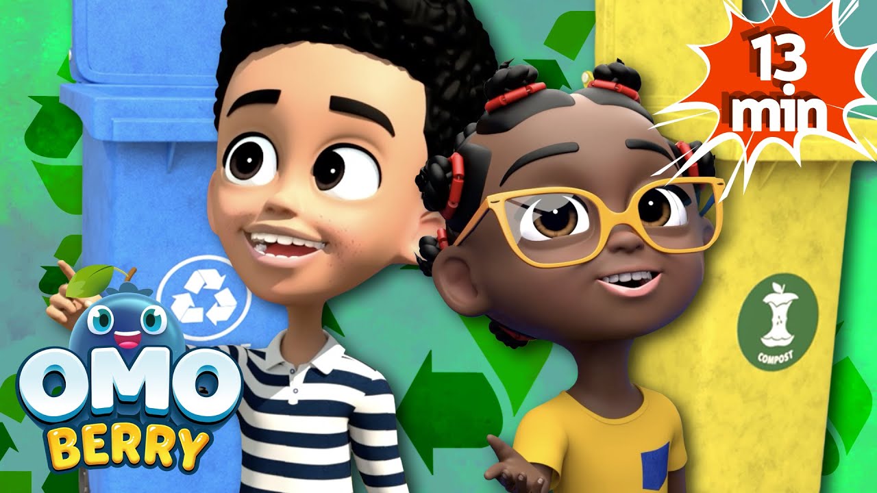OmoBerry's GREEN Team | Nursery Rhymes and Songs for Kids | OmoBerry ...
