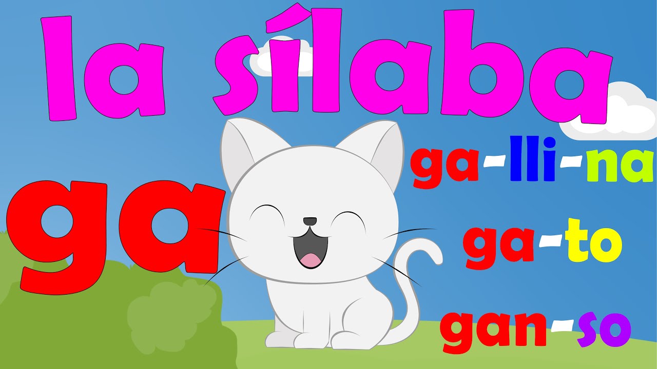 "Silaba ¡¡ ga !! PARA NIÑOS" 👶👧👦 - YouTube