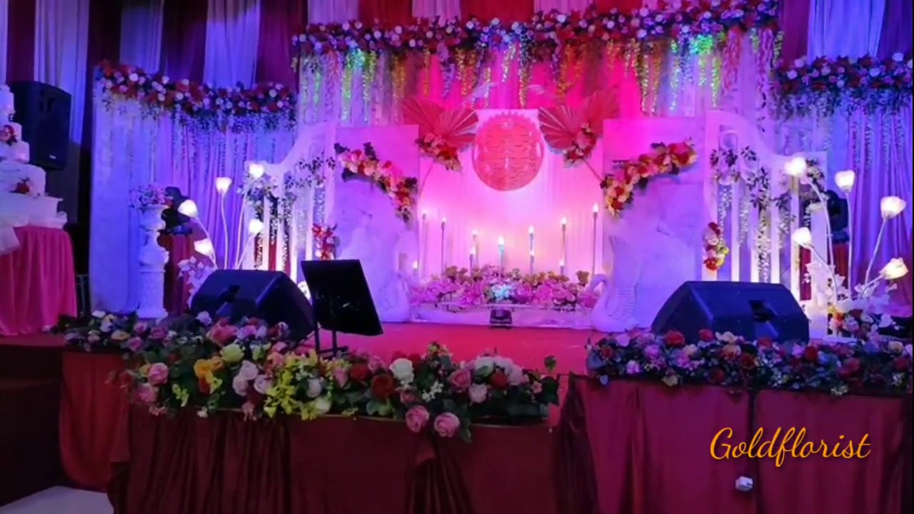 Wedding decoration - YouTube