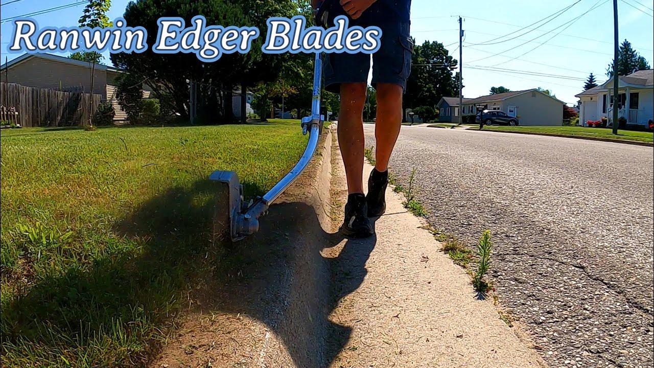Edging with Echo PE 266 Stick Edger using Ranwin Edger Blades Start to ...