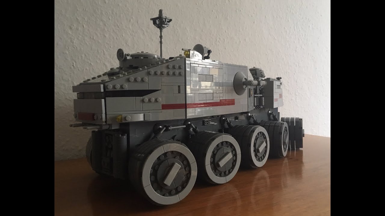 LEGO STAR WARS HAVw A6 Juggernaut (Clone Turbo Tank) MOC - YouTube