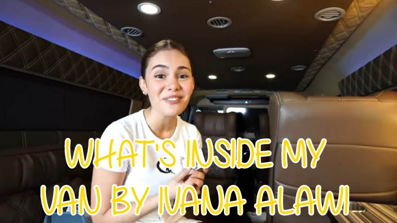 WHAT'S INSIDE MY VAN BY IVANA ALAWI | ARTISTA VAN | VAN TOUR - YouTube