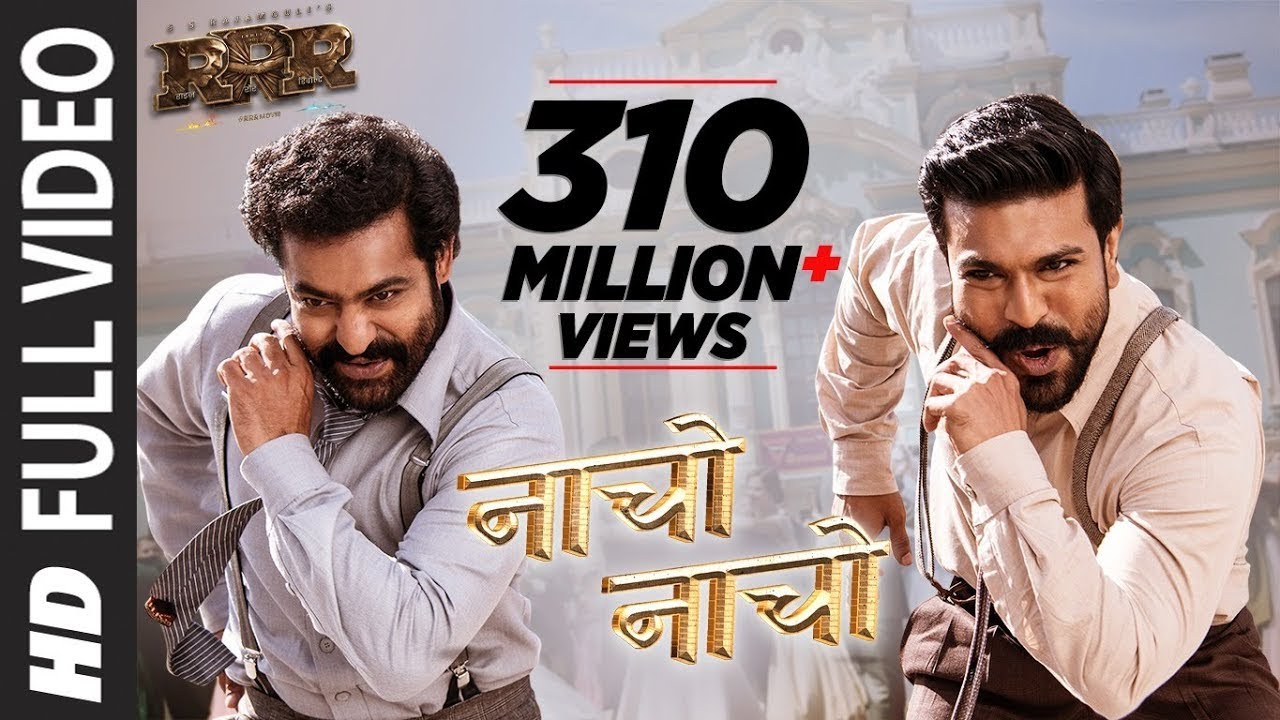 Naacho Naacho (Full Video) RRR - NTR, Ram Charan | M M Kreem | SS Rajamouli | Vishal Mishra ...