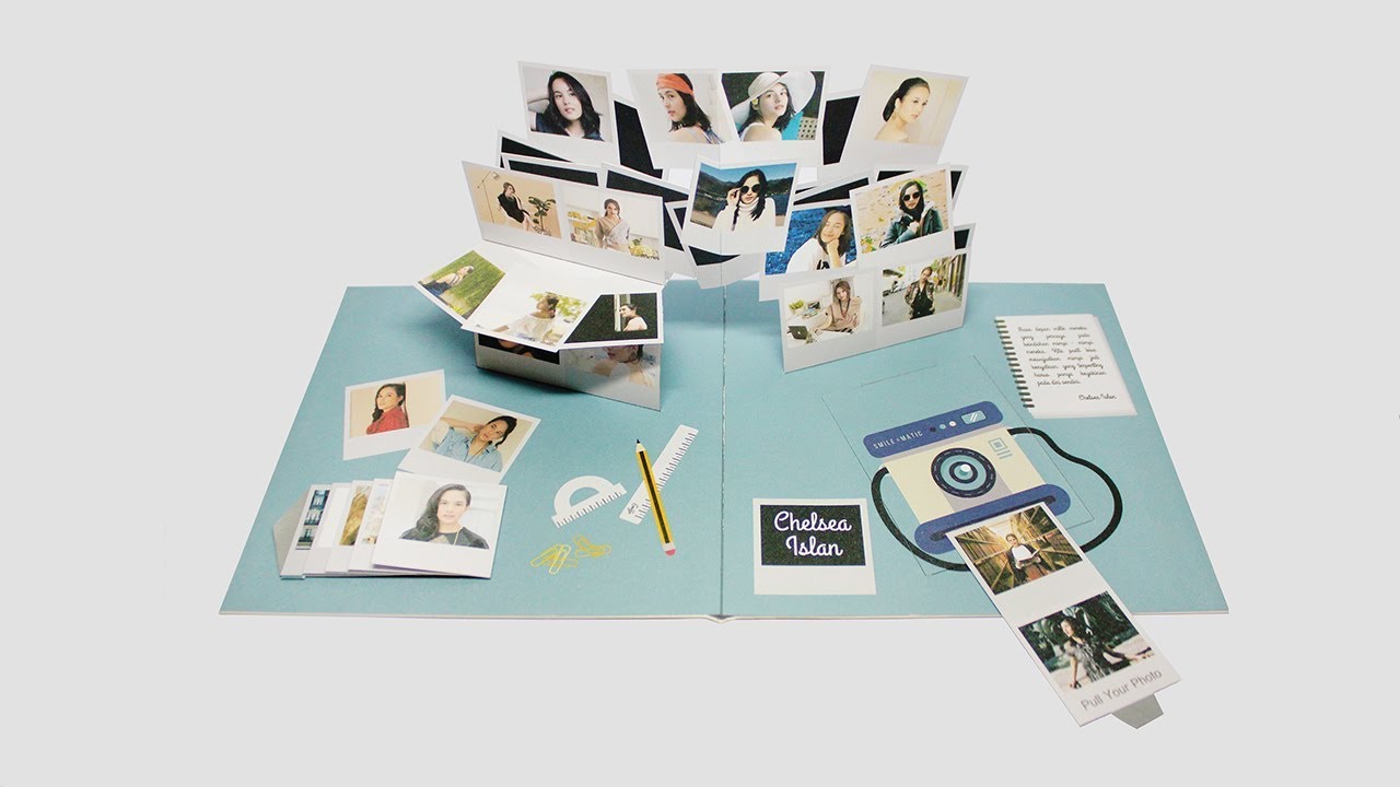 Kado Unik Chelsea Islan - Pop Up Book - YouTube