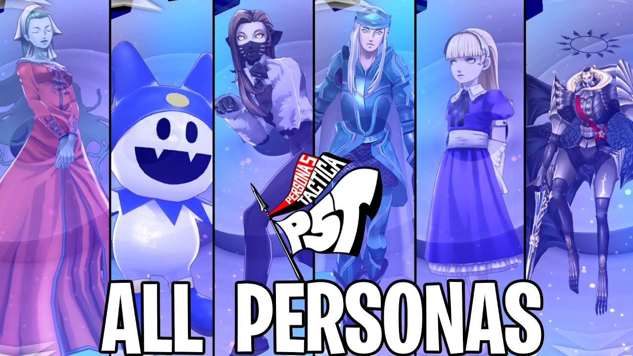 Persona 5 Tactica | All Personas in the Compendium - YouTube