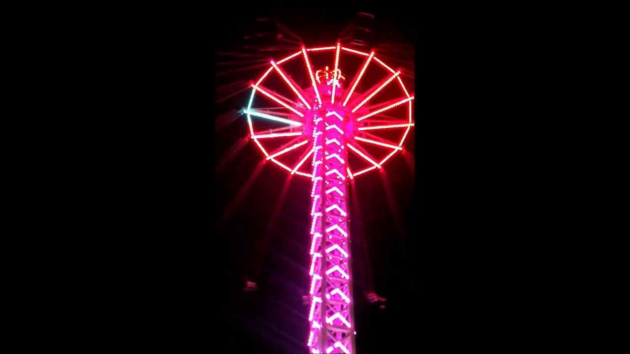 Star Flyer, Blackpool Central Pier (Night) - YouTube