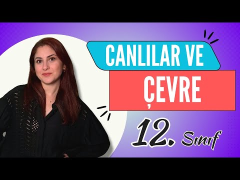 25) CANLILAR VE ÇEVRE | 12. SINIF | DETAYLI KONU ANLATIMI | AYT 2024
