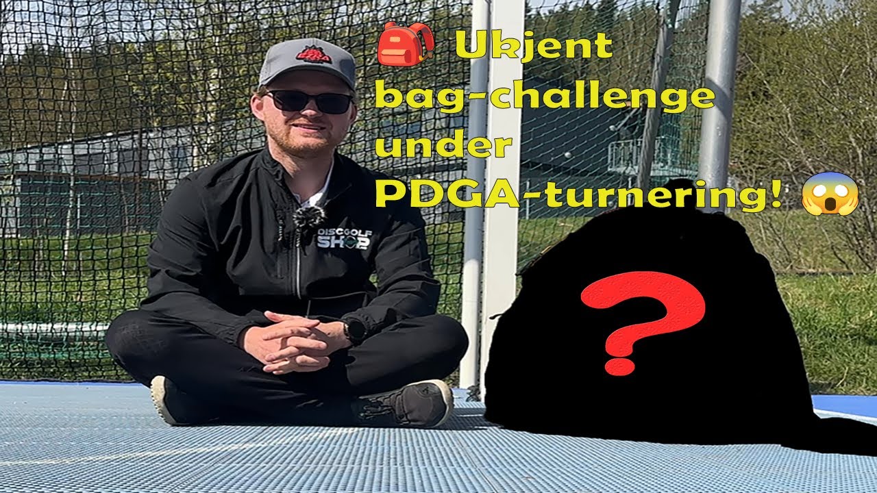 🎒 Ukjent bag-challenge under PDGA-turnering! 😱 | Klemetsrud - YouTube