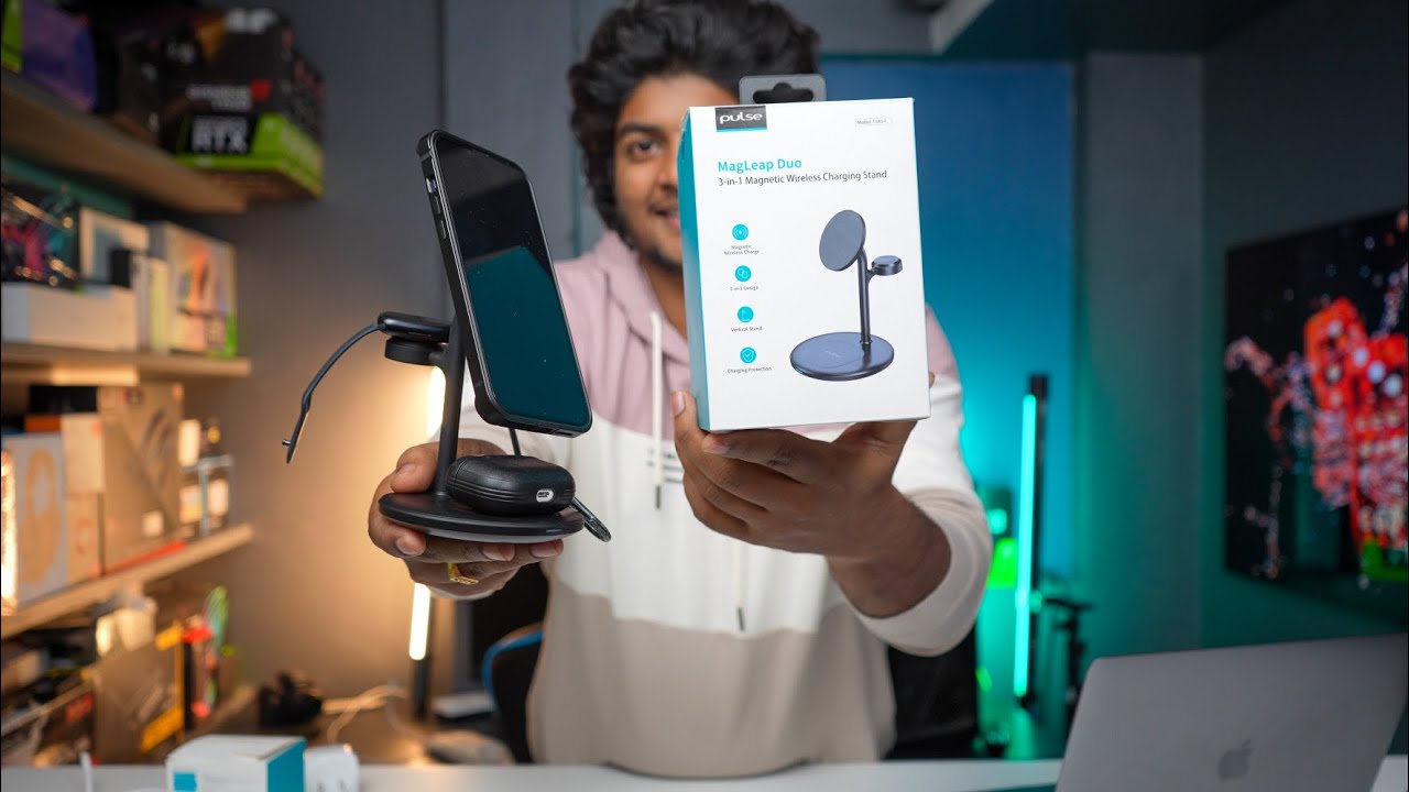 Apple user's Must need this | Pulse 3-in-1 magnetic wireless charging ...