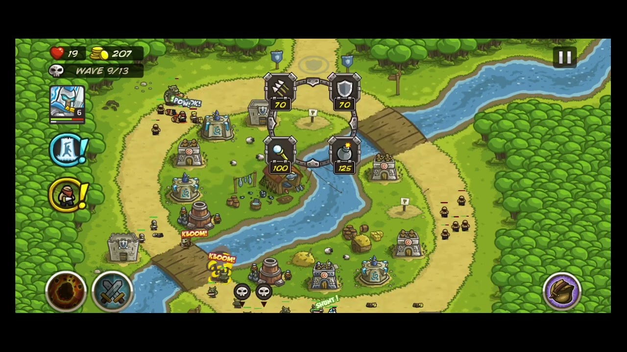 Aku melanjutkan game KINGDOM RUSH stage 4 - YouTube