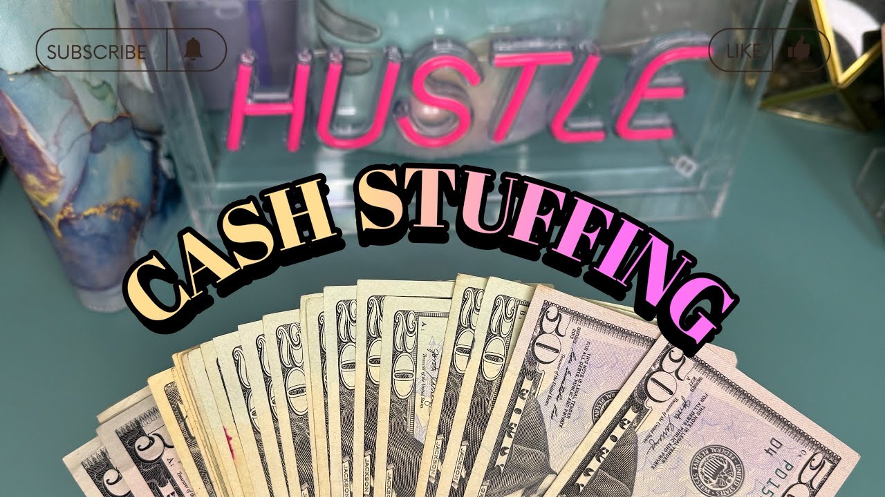 CASH STUFFING LAST JULY PAYCHECK | #cashenvelopestuffing - YouTube