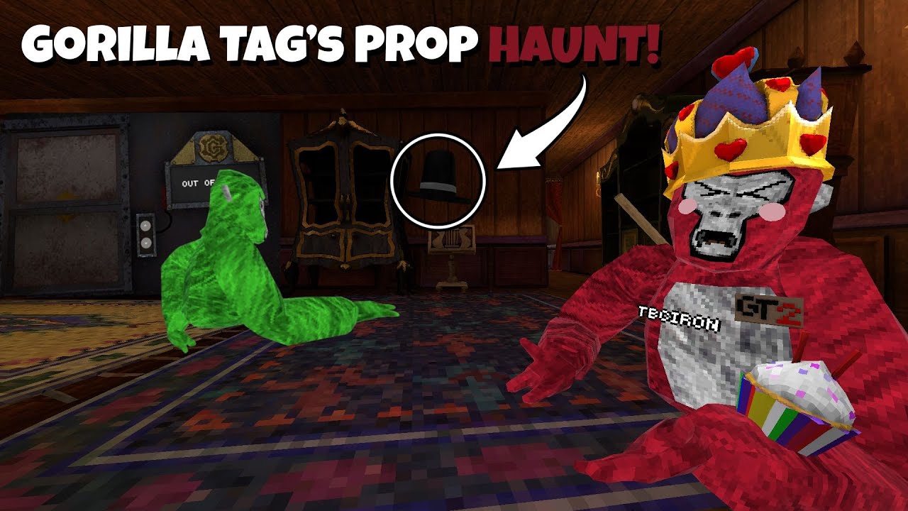 Gorilla Tag's Prop HAUNT Gamemode... (Summer Cosmetics!) - YouTube