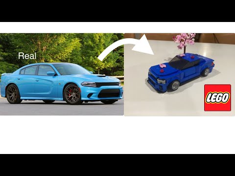 *I MADE A DODGE CHARGER HELLCAT SRT IN LEGO!!* - YouTube