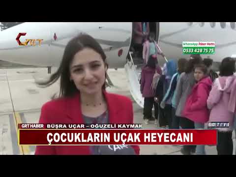 Çocukların Uçak Heyecanı