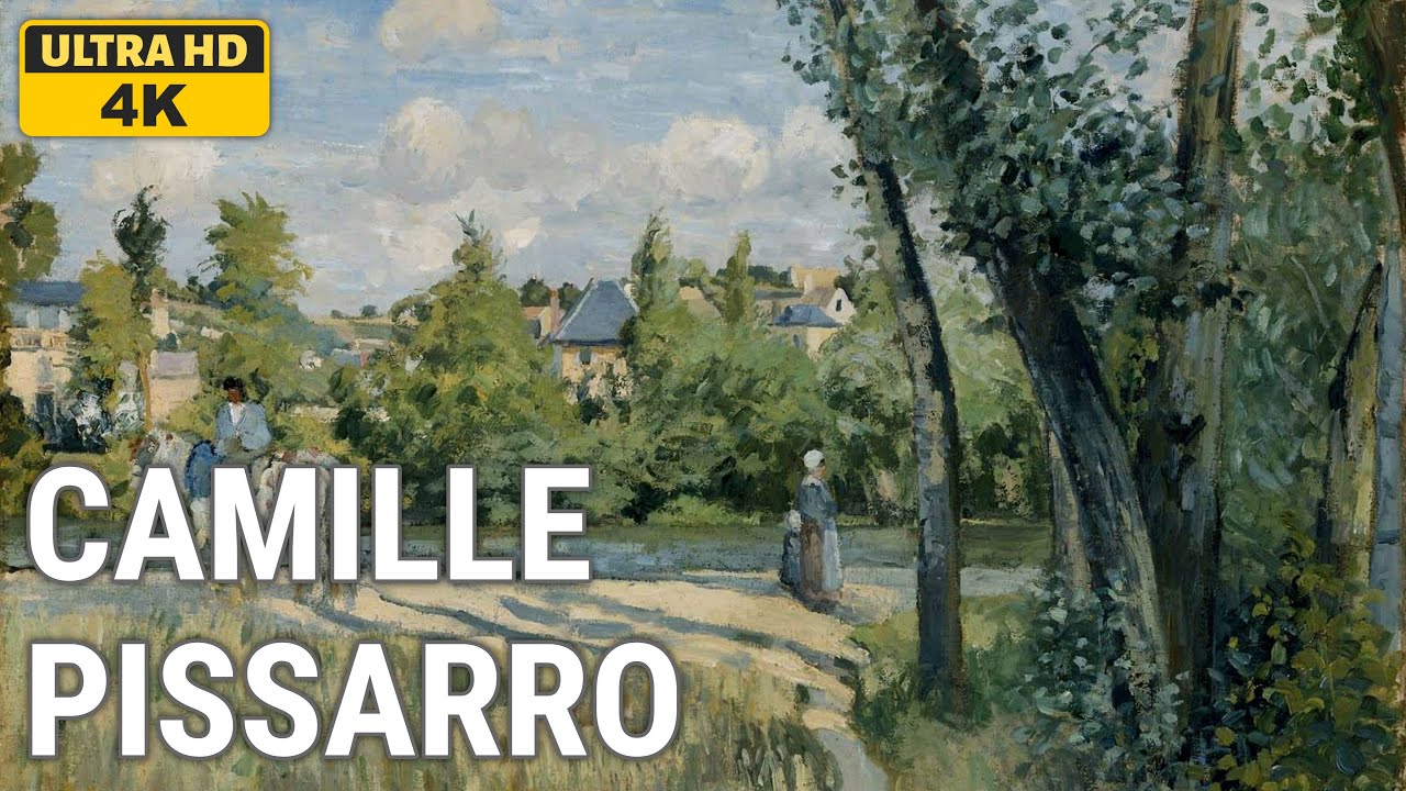Camille Pissarro: A collection of 10 oil paintings with title and year ...